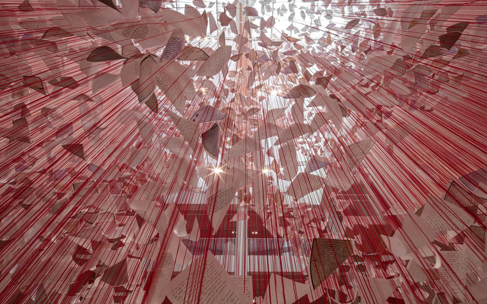 Members’ Private View: Chiharu Shiota & Yin Xiuzhen | Southbank Centre